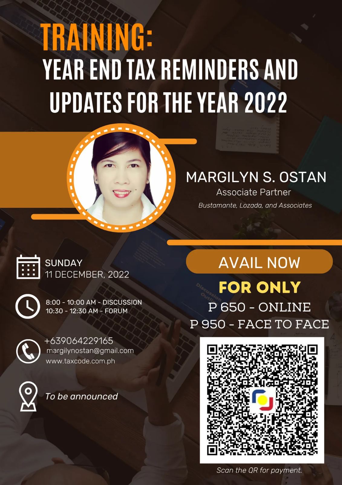 Year-End Tax Reminders and Updates – LLB and Associates